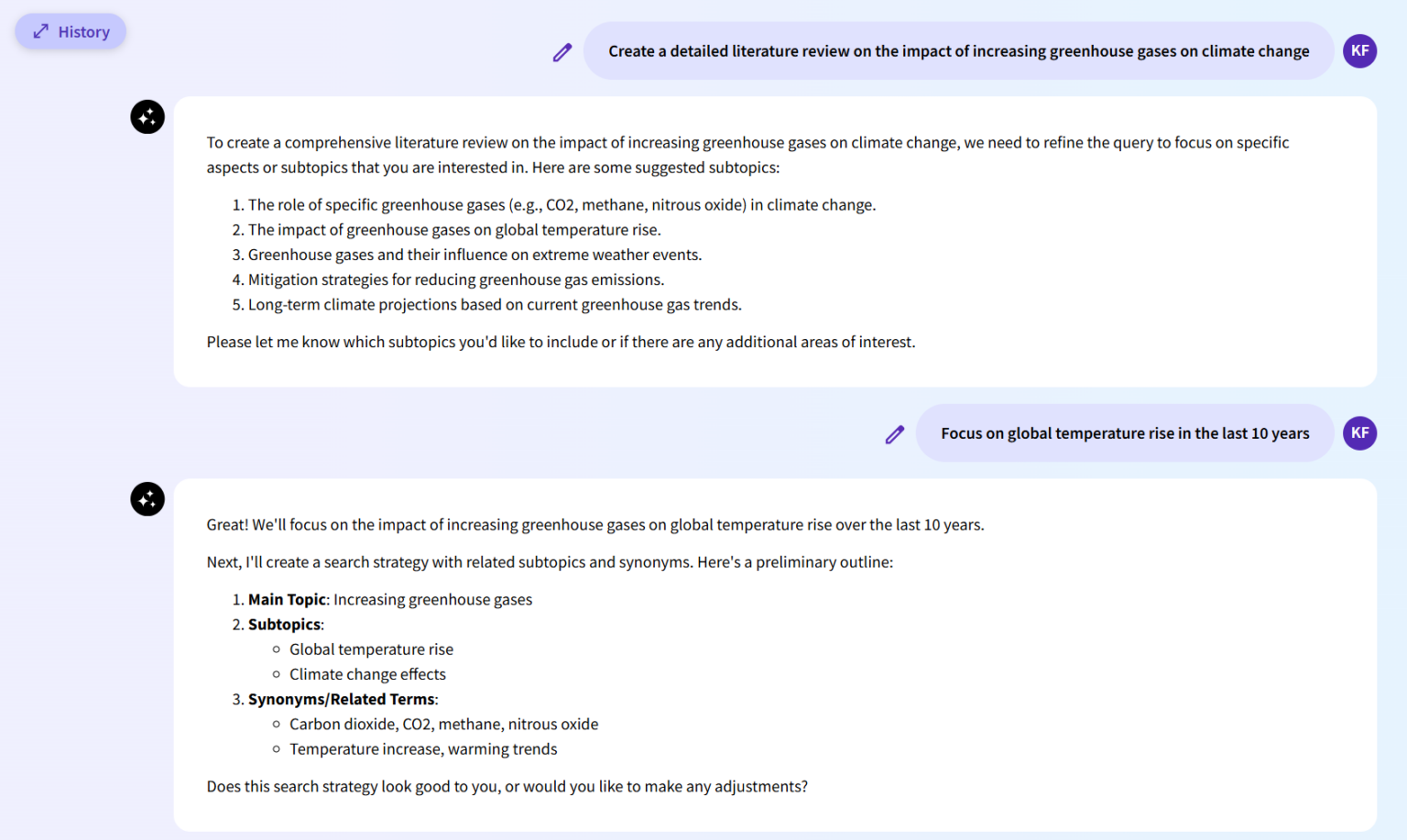 Streamlining AI Literature Reviews in Web of Science