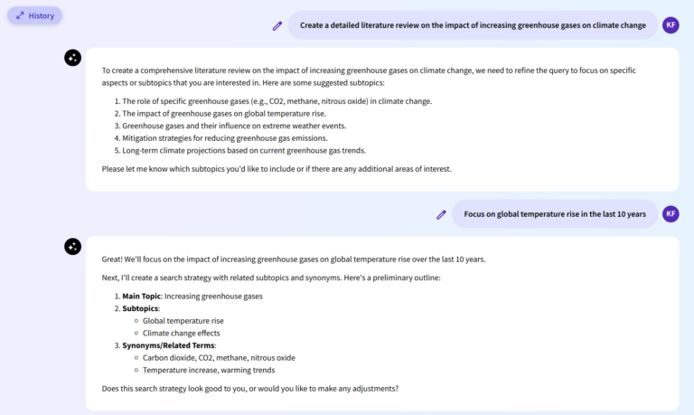 Streamlining AI Literature Reviews in Web of Science