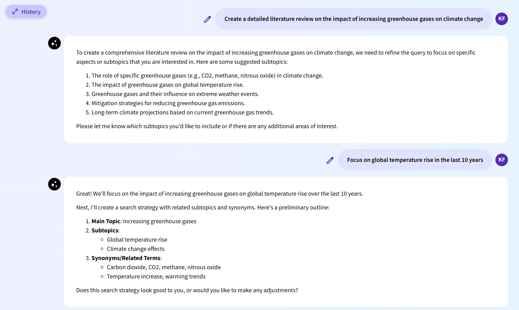 Streamlining AI Literature Reviews in Web of Science