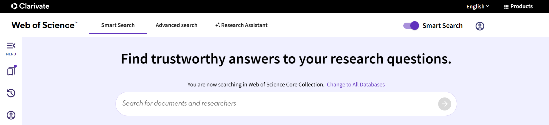 Reimagining the Web of Science Search Experience | Clarivate